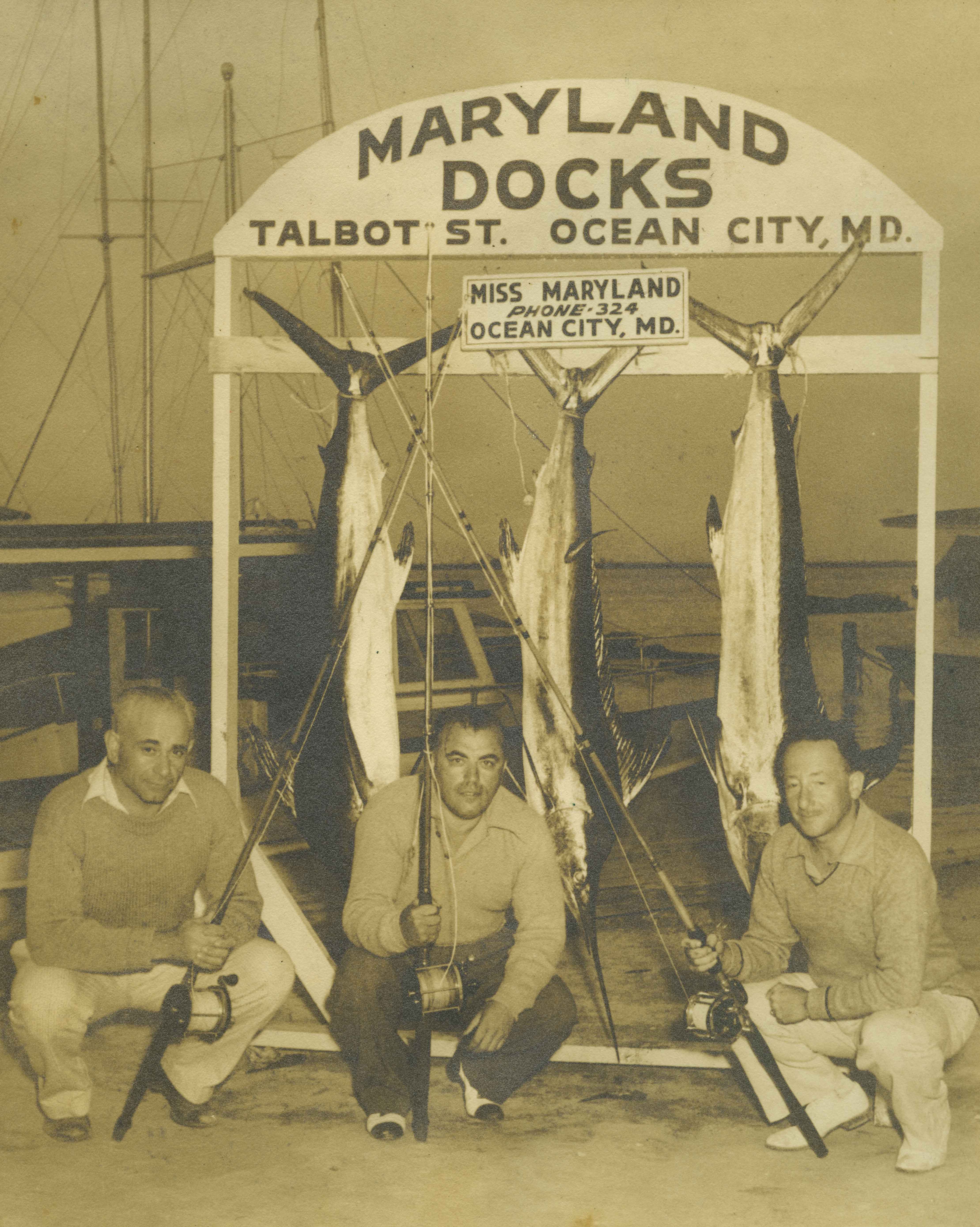William Buck, fishing - Rauh Jewish Archives