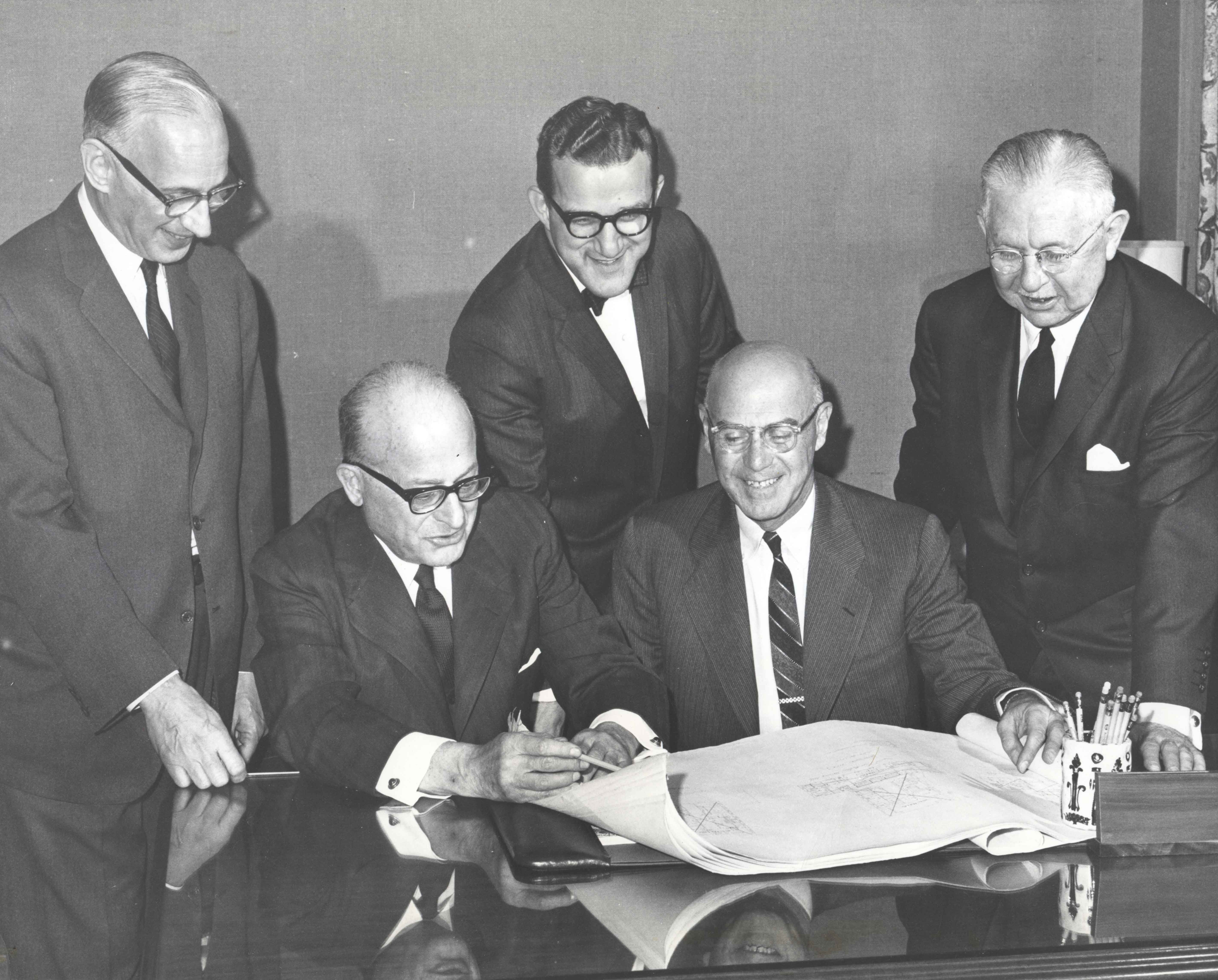 Maurice Falk Center plans - Rauh Jewish Archives