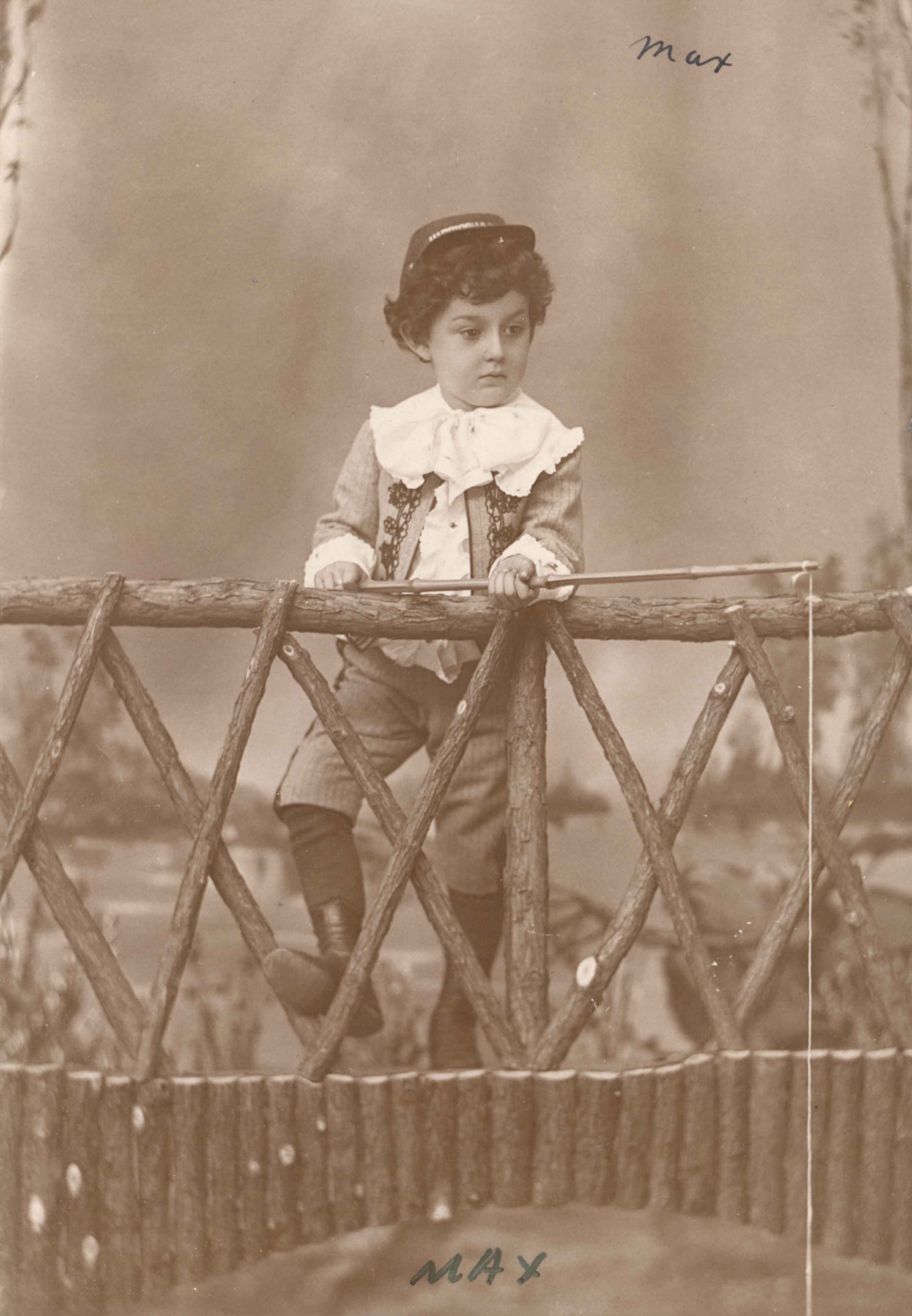 Max Hirsch as a boy - Rauh Jewish Archives