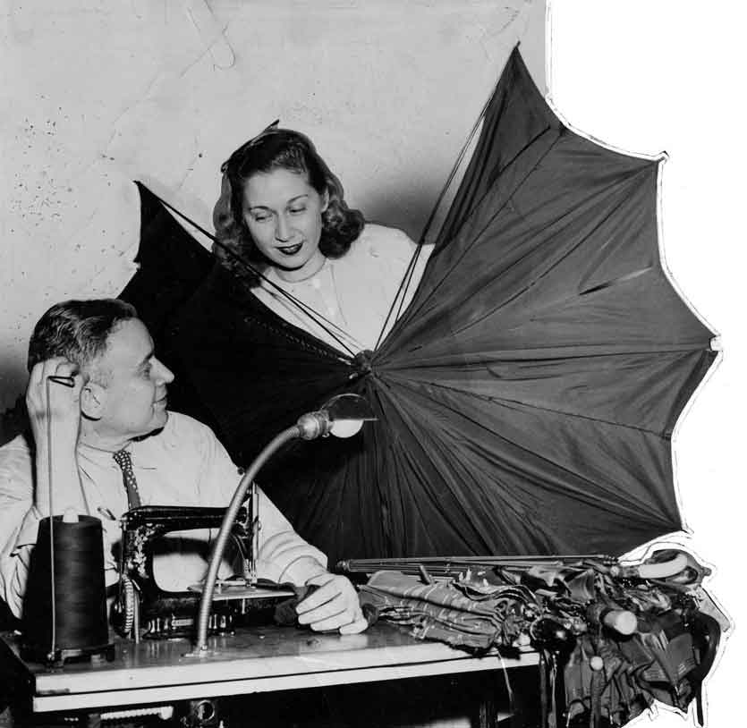 Sam Cohen at work - Rauh Jewish Archives