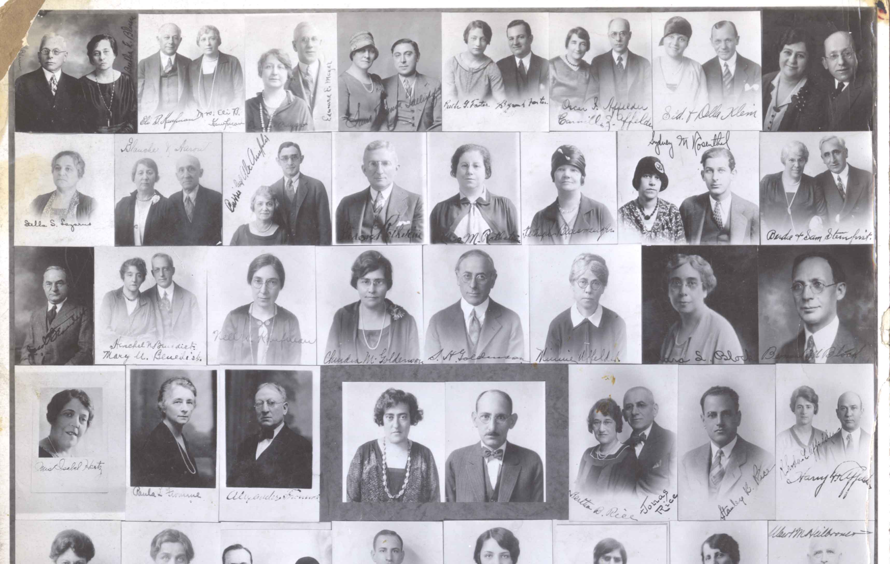 May guests’ passport photos - Rauh Jewish Archives