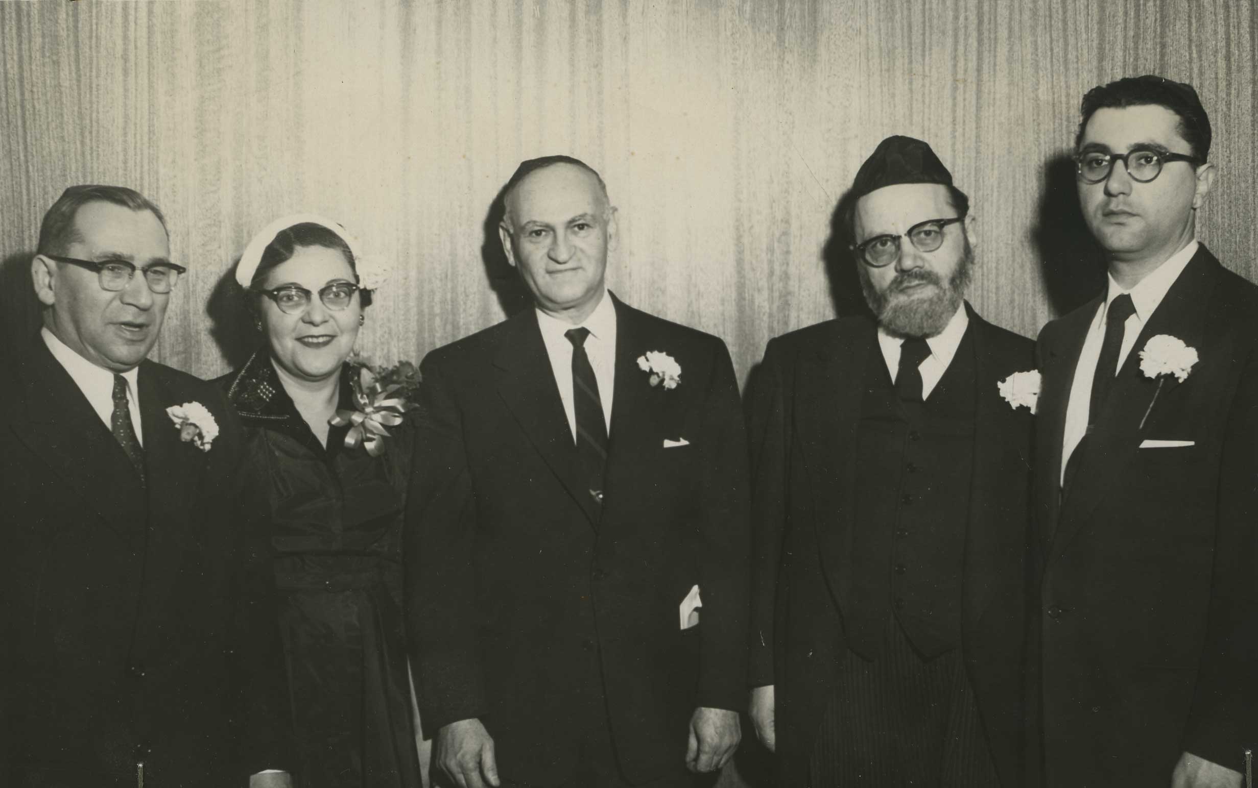Rabbi Leiter installation - Rauh Jewish Archives