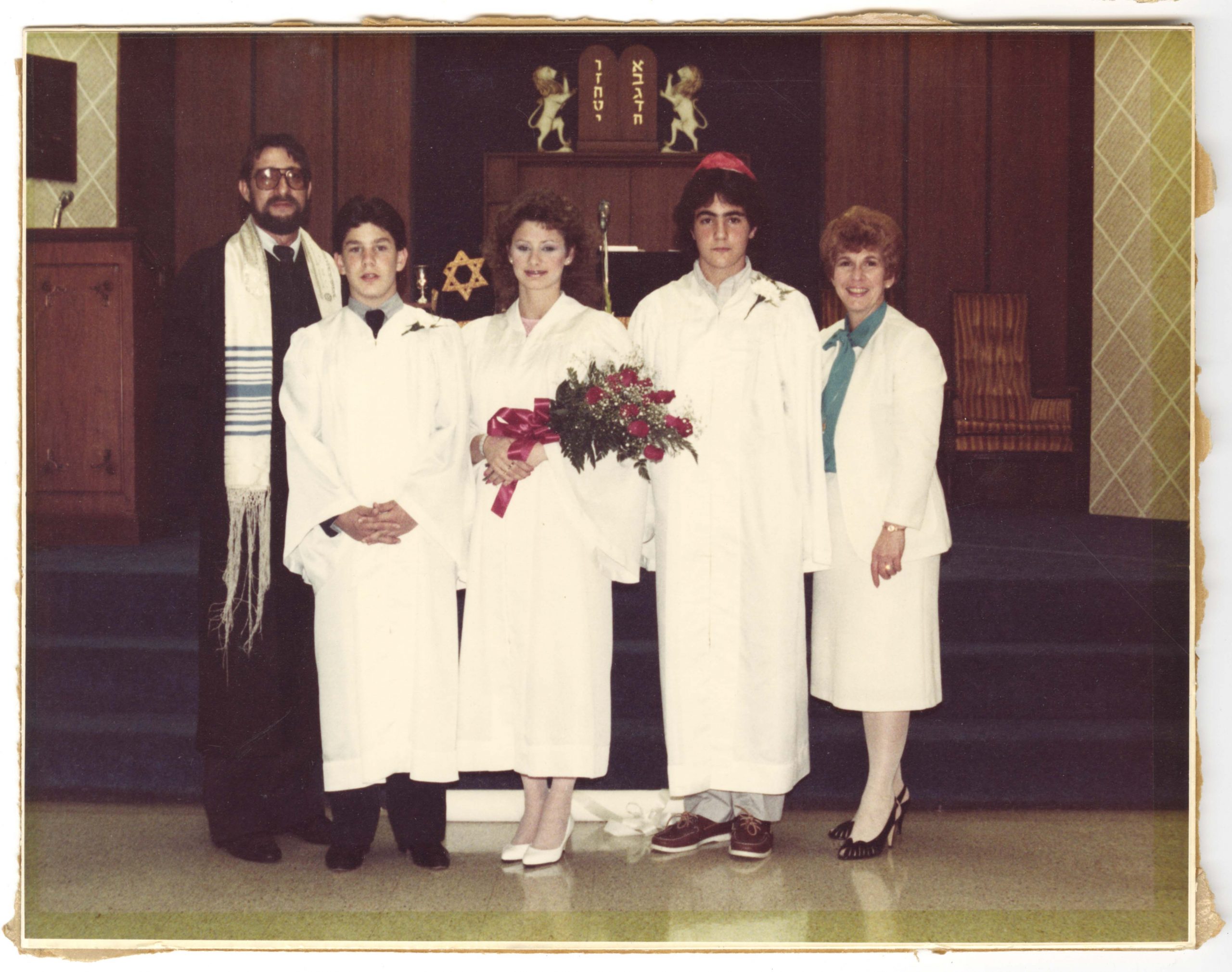 BIC Confirmation Class (1984) - Rauh Jewish Archives