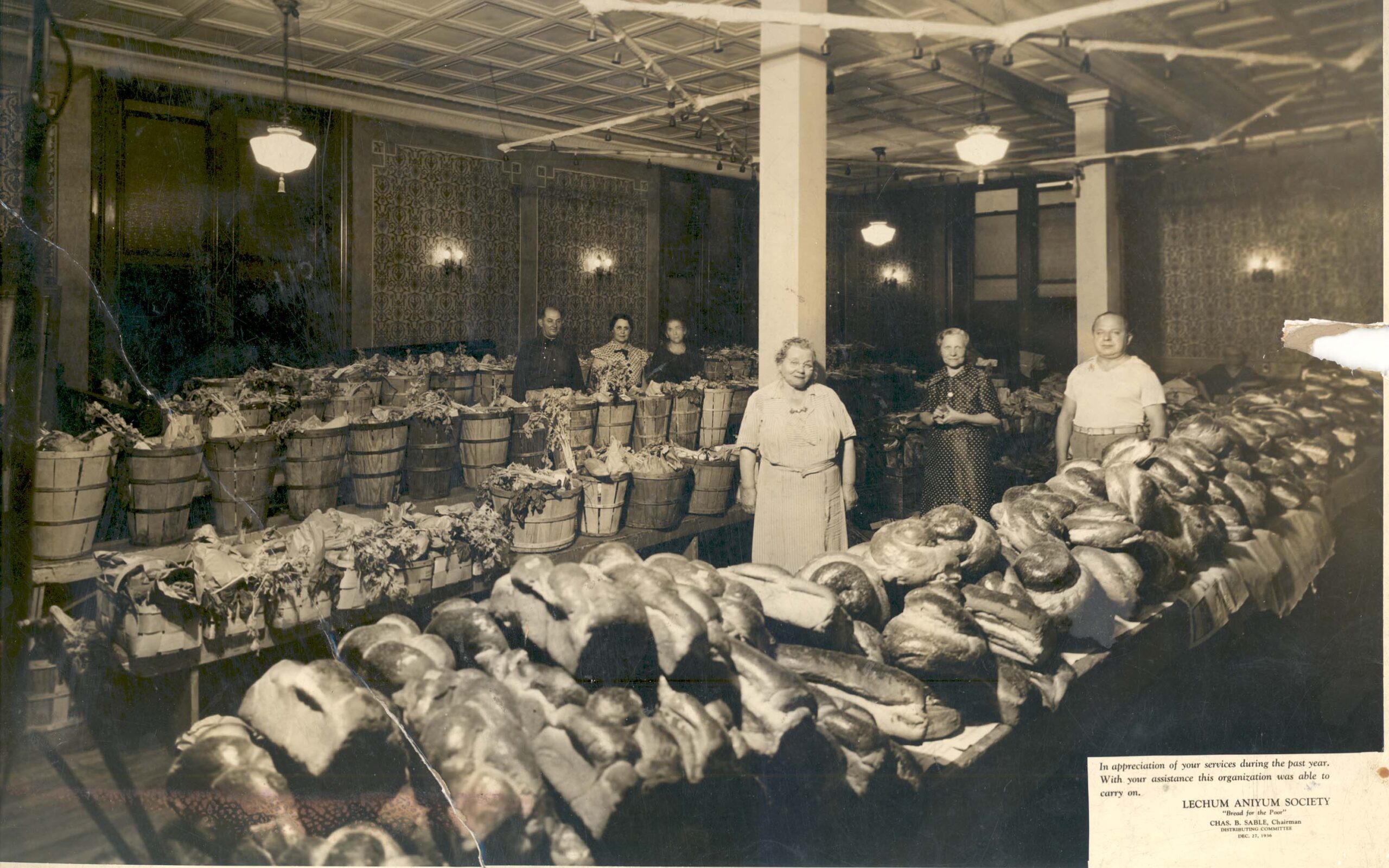 Lechem Aniyum Society - Rauh Jewish Archives