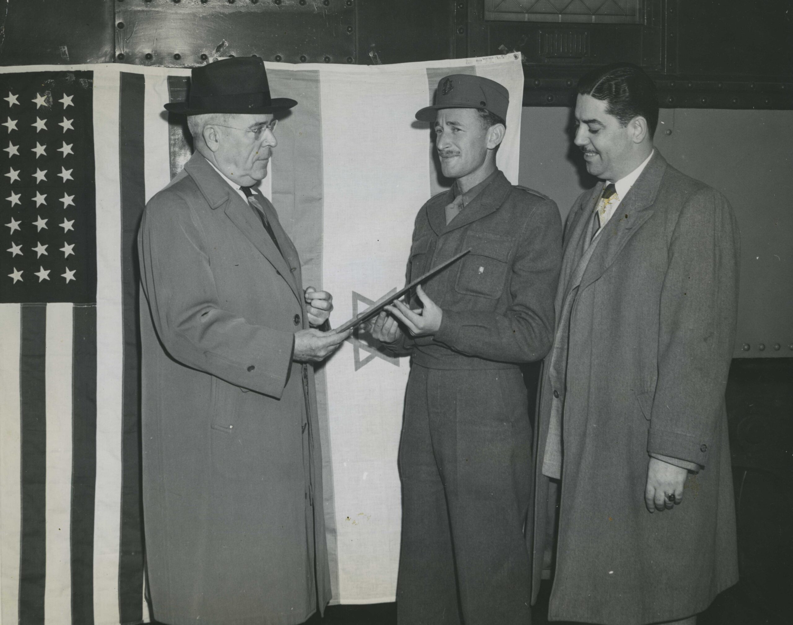 Caravan of Hope photograph - Rauh Jewish Archives