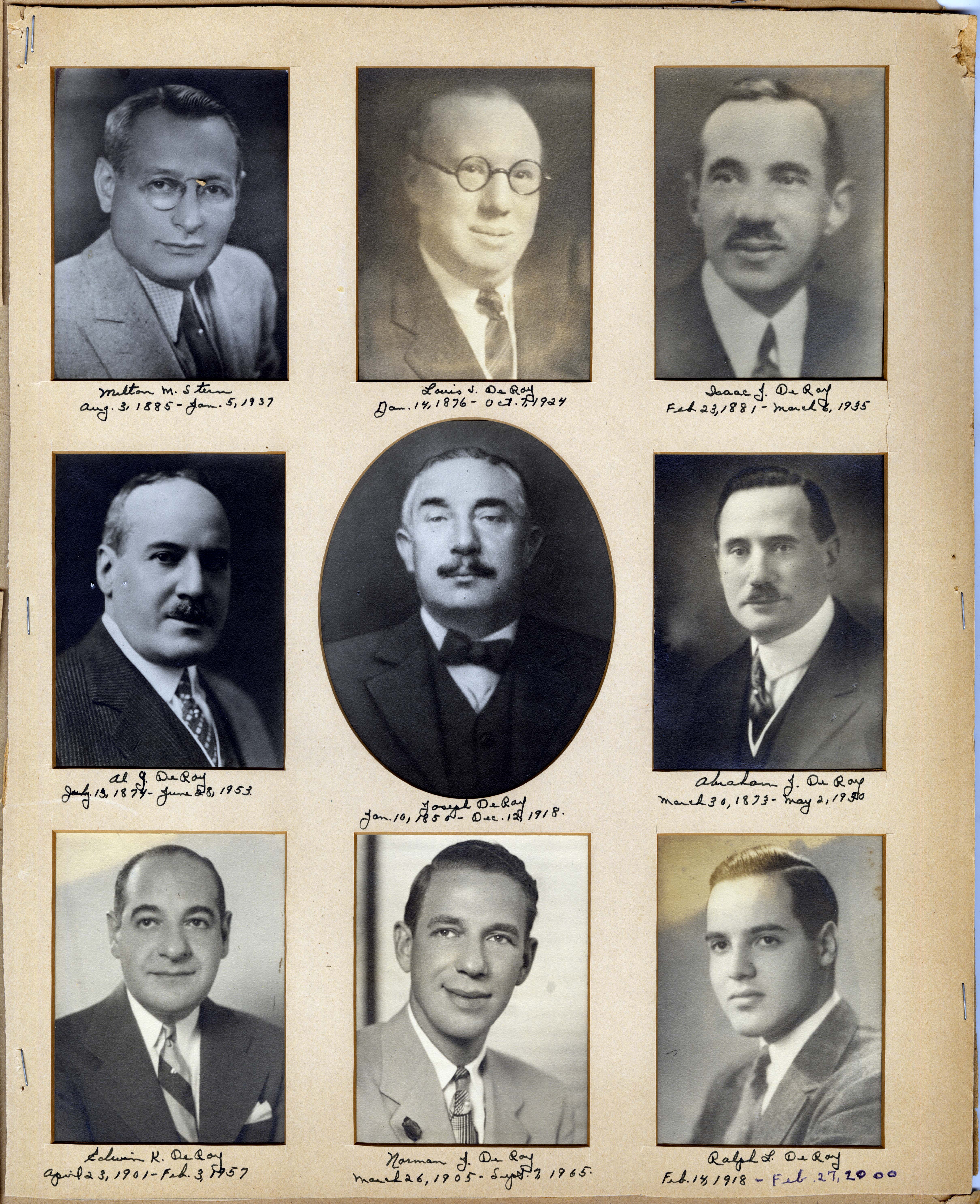DeRoy Family - Rauh Jewish Archives