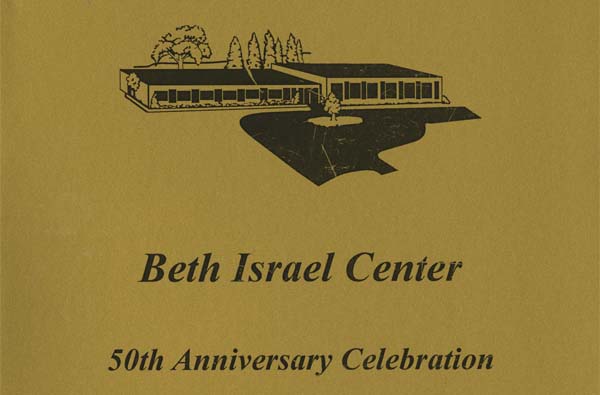 Beth Israel Center 50th anniversary - Rauh Jewish Archives
